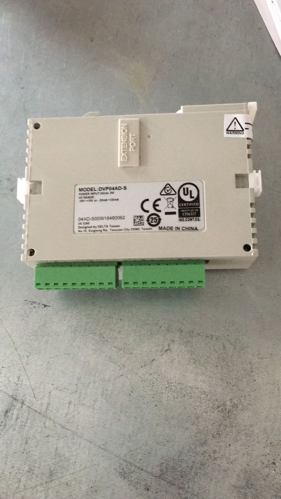 DVP04AD-S台达PLC右侧模拟量扩展模块 自带RS485 4AI通道—南通恩尼斯特电气有限公司