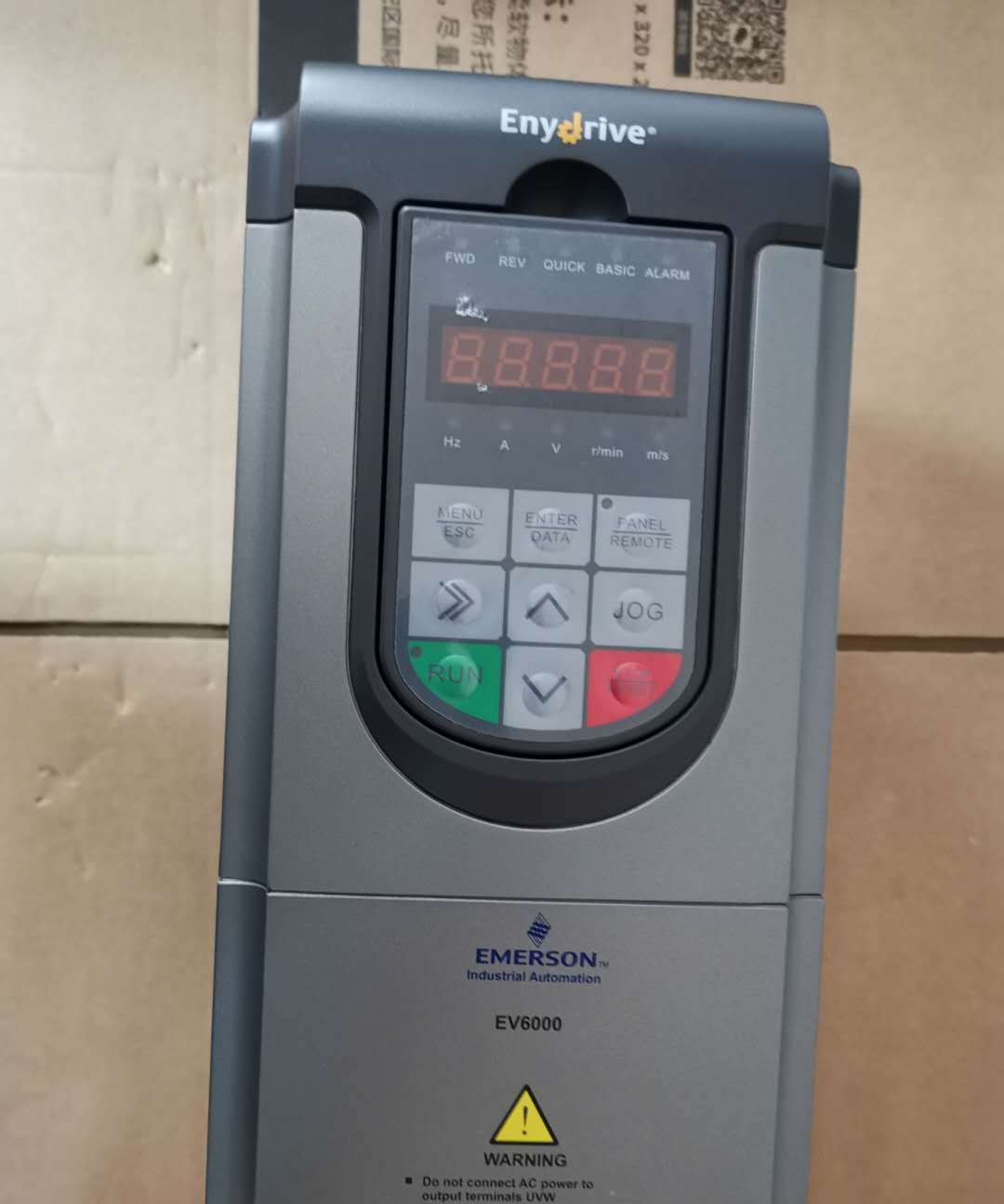 艾默生变频器 EV6000-4T0022G-H2A 2.2kW EV6000-4T0037G-H2A—合肥大远自动化科技有限公司
